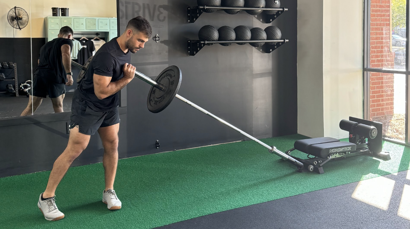 A Landmine Workout That Can Help Bring Out the Explosive Athlete Withi