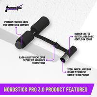 The Nordstick Pro 3.0 - Hamstring Strengthening Device