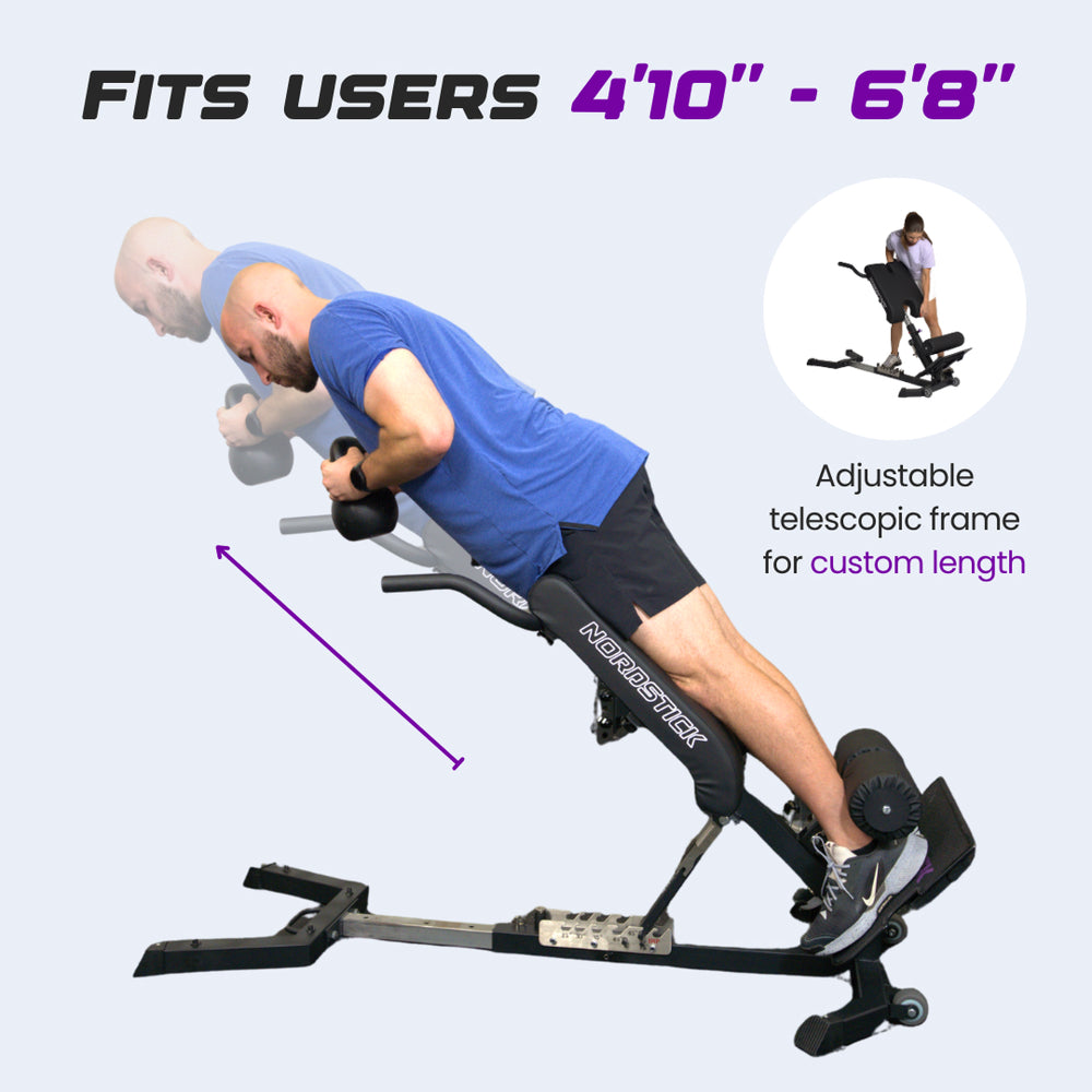 NordBench Pro - Versatile, Complete Body Home Gym Bench