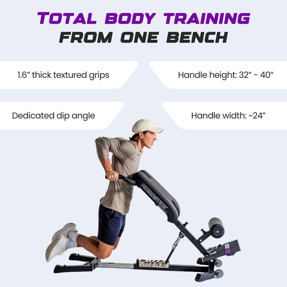 NordBench Pro - Versatile, Complete Body Home Gym Bench