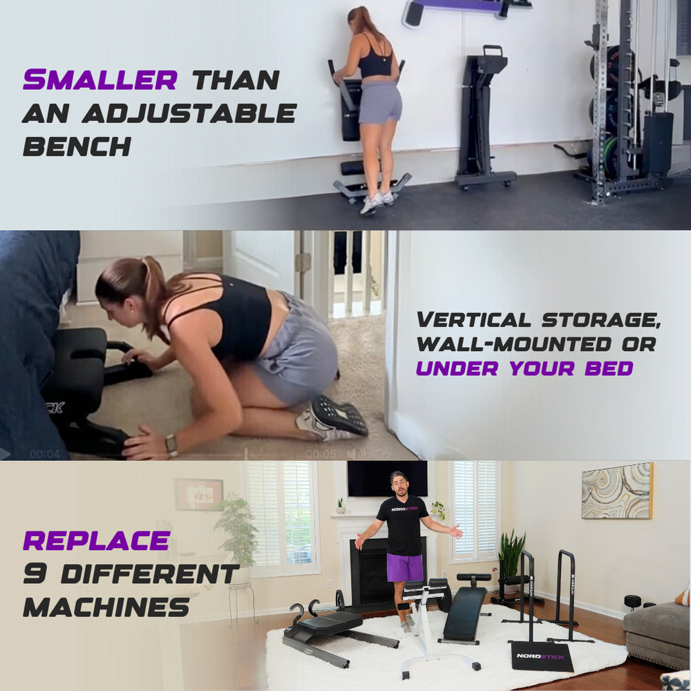 NordBench Pro - Versatile, Complete Body Home Gym Bench